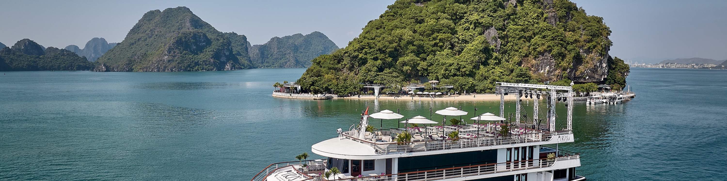 Jelajahi Perjalanan Pesiar Sehari Ha Long Bay dengan Iris Luxury Cruise, Vietnam - Klook Indonesia